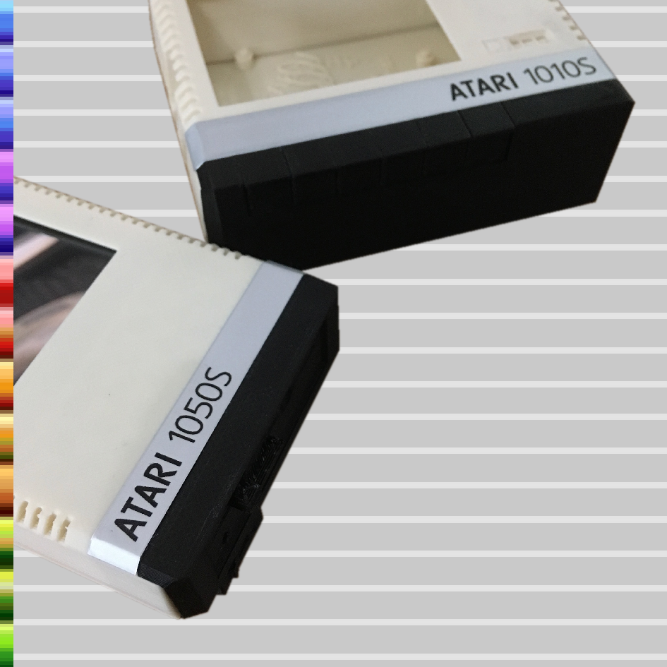 Adding authentic(ish) labels to Atari SDrive Max cases – RetroGamesUltra
